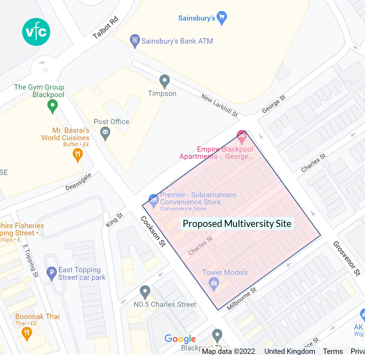 New Blackpool 'Multiversity' - site revealed • Live Blackpool