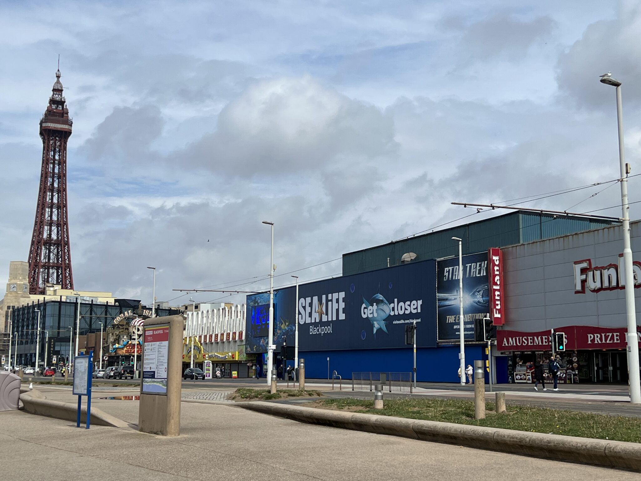 Blackpool Seafront • your favourite resort with Live Blackpool